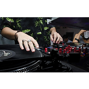 Gemini Sound TT-4000 Professional Direct-Drive DJ Turntable, High Torque, 3 Speeds Vinyl Record Player, Switchable Phono Preamp, Variable Pitch Control, Die-Cast Aluminum Platter, USB Audio Interface