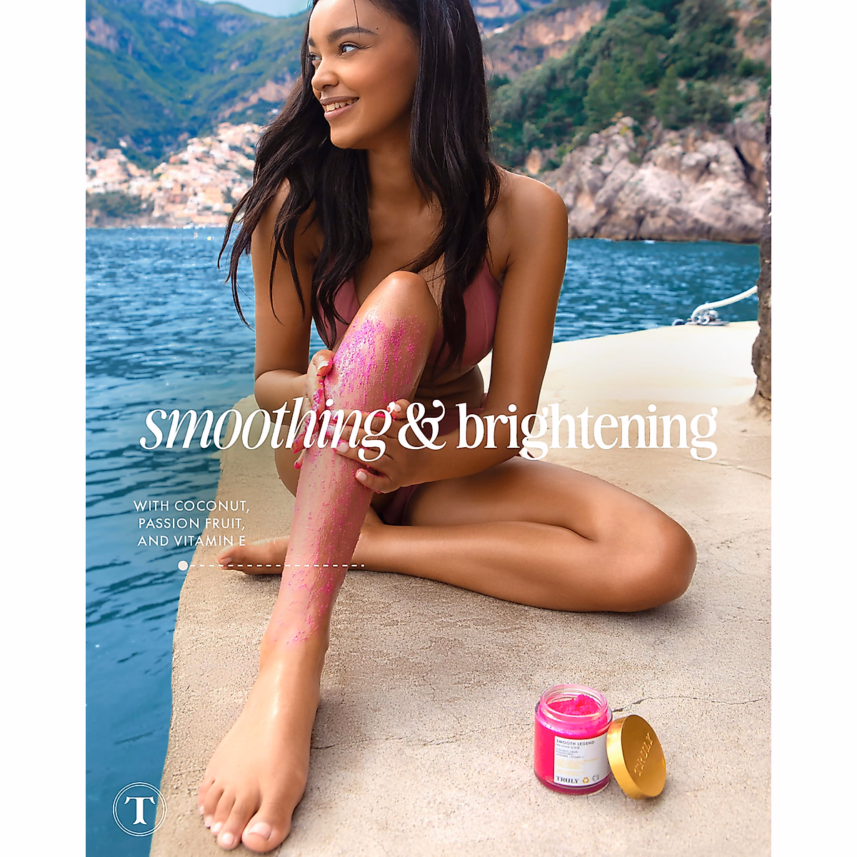 Truly Beauty Pre-Shave Exfoliator for Bikini Area - Ingrown Hair Treatment and Body Scrub - Bikini Exfoliating Scrub - 4 OZ