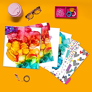 Avery + Amy Tangerine Designer Collection Big Tab Dividers, Rainbow Vibes, 5-Tab Set (11394)