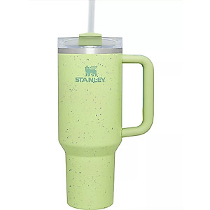Stanley 40oz Quencher H2.0 FlowState Tumbler, Citron Speckle