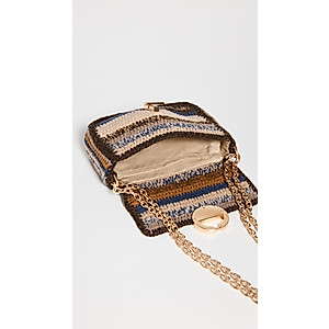 Vanessa Bruno Women's Laine Nano Bag, Multi Biscuit, One Size