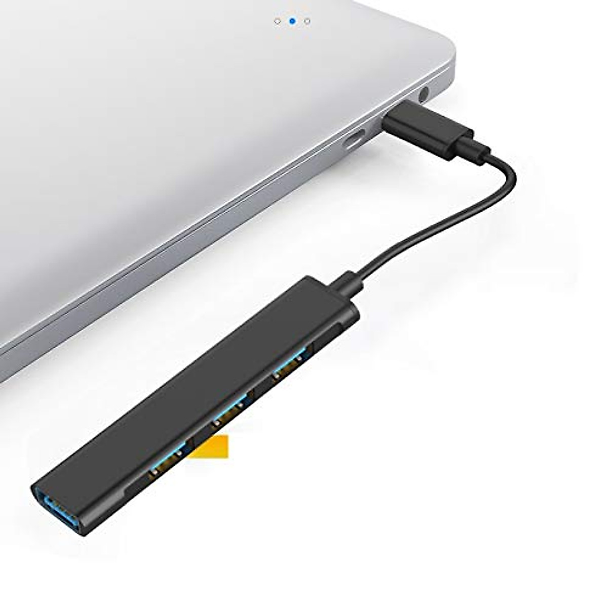 SHYPT 3.0 Multi USB Splitter Adapter 3 Port Card Reader High Speed Type C Mini USB-Hub Extension Cable