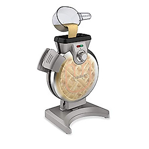 Cuisinart WAF-V100 Vertical Waffle Maker, Silver (Renewed)