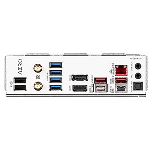 Gigabyte Z790 AERO G Motherboard - Supports Intel Core 14th CPUs, up to 7600MHz DDR5 (OC), 1хPCIe 5.0+4xPCIe 4.0 M.2, Wi-Fi 6E, 2.5GbE LAN, USB 3.2 Gen 2x2