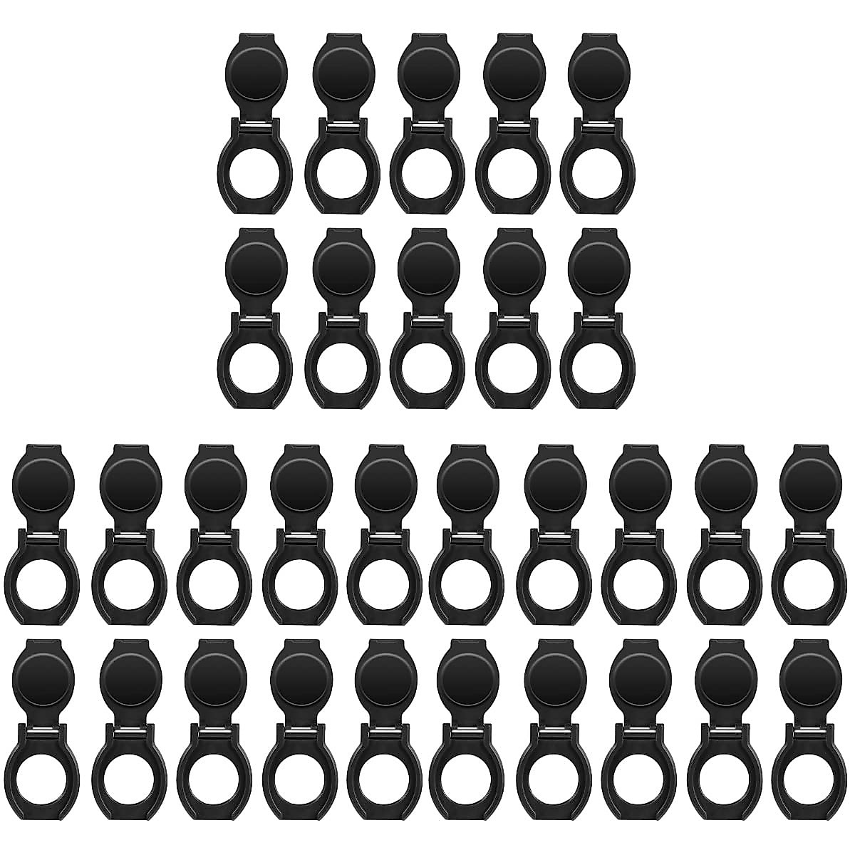 ibasenice 3 Sets 10 Pcs Cover Lens Cap Camera Supplies Camera Protective Lens Cover Webcam Lens Cap USB Camera Lens Cover Camera Accessories