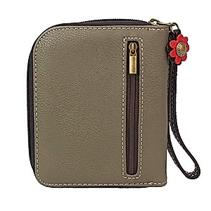 Chala Fox Zip-Around Wallet/Wristlet, Gift for Fox Lovers