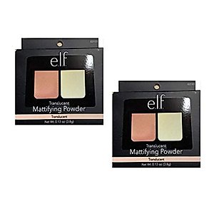 Pack of 2 e.l.f. Mattifying Powder, Translucent 83101