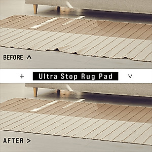 Ultra Stop Non-Slip Indoor Rug Pad, Size: 3' x 5' Rug Pad