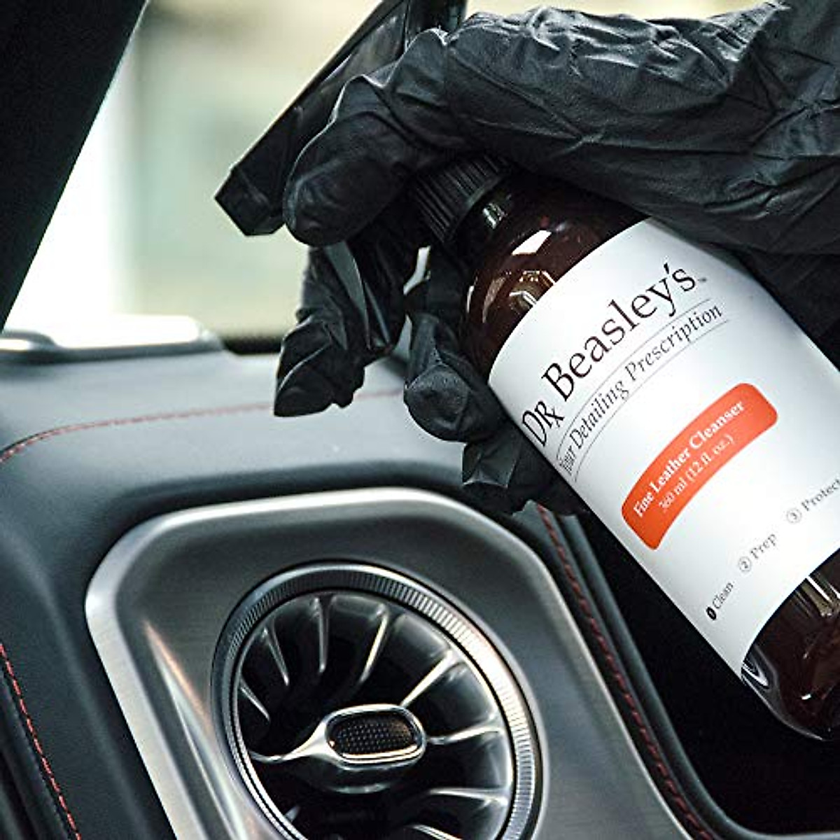 Dr. Beasley's - I11T12 Fine Leather Cleanser - 12 oz., Maintains Natural Finish, Removes Dirt and Grime, Added Protection