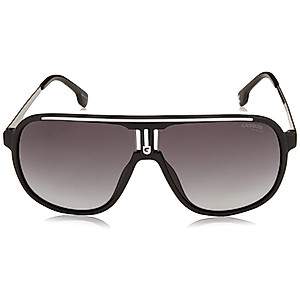 Carrera mens Carrera 1007/S Sunglasses, Matte Black/Dark Gray Gradient, 62mm 10mm US