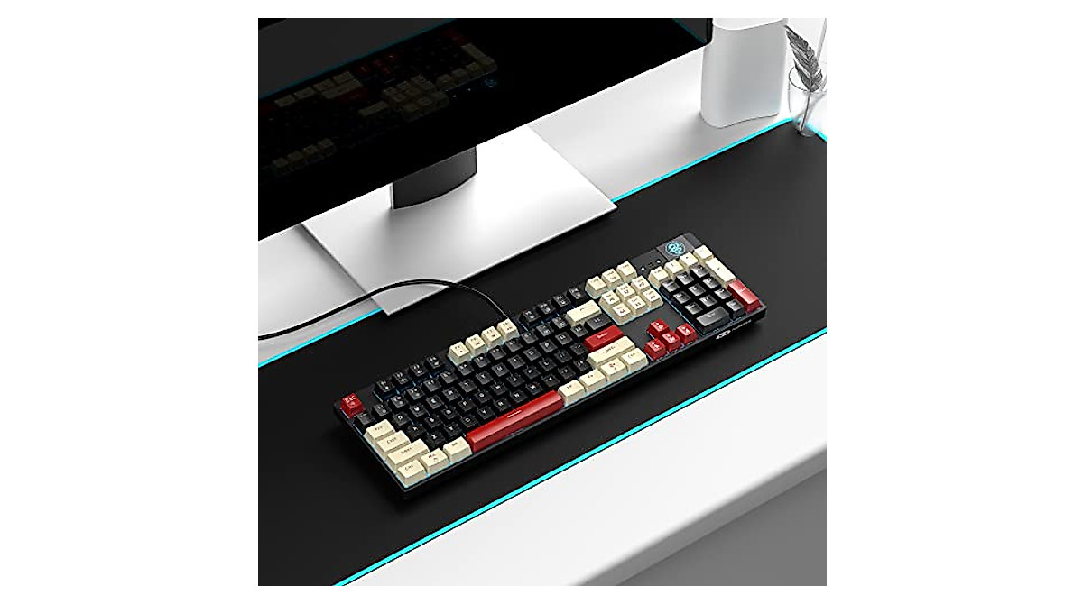 MageGee MK-Armor: LED Blue Backlit Gaming Keyboard