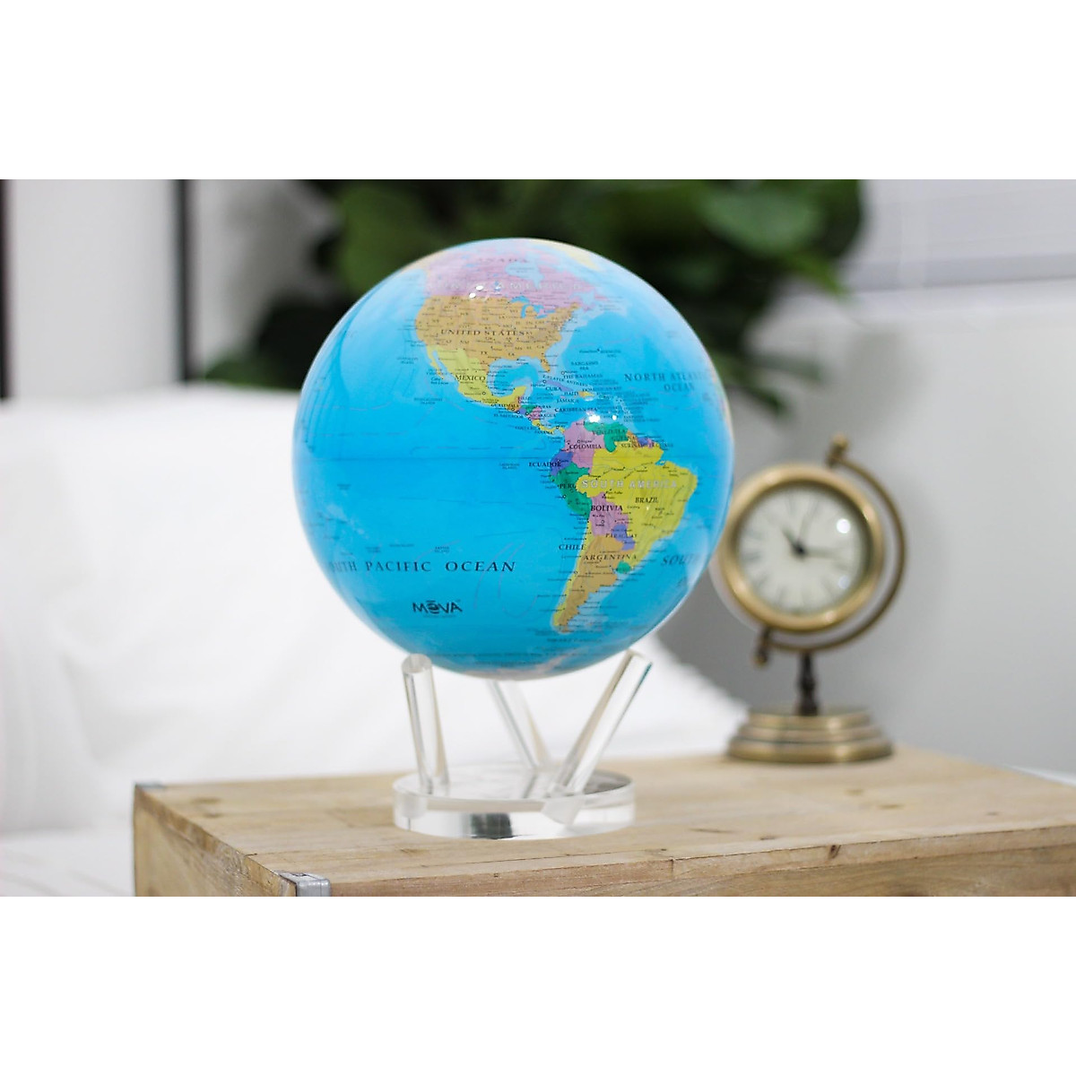MOVA Globe Blue Political Map 6"