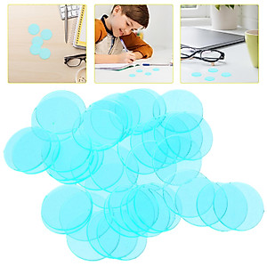 Gadpiparty 20pcs Toys Toy for Kids Magnetic Playset Kids Playset Magnetic Chips Transparent Counters Kidcraft Playset Bingo Chips Bingo Supplies Bingo Markers Toy Set Accessories Child Round