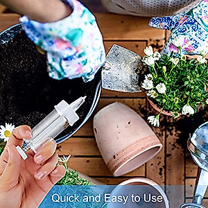 Mini Sowing Seed Dispenser Sower Seed Spreader Garden Planter Hand Seeder Tool Seed Manual Planter Garden Flower Plant Sower Planter Mini Hand Garden Seed Dispenser Planter Starter Seeder