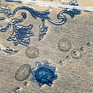 Yifely Classic Blue Shelving Paper Self-Adhesive Drawer Liner Waterproof Redo Shelf Dividers Lockable Box 17.7 Inch by 9.8 Feet