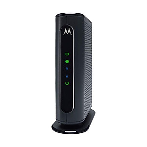 Motorola MB7420 Cable Modem + AC2600 Smart Wi-Fi Router | Approved for Comcast Xfinity, Cox, and More – Separate Modem and Router Bundle