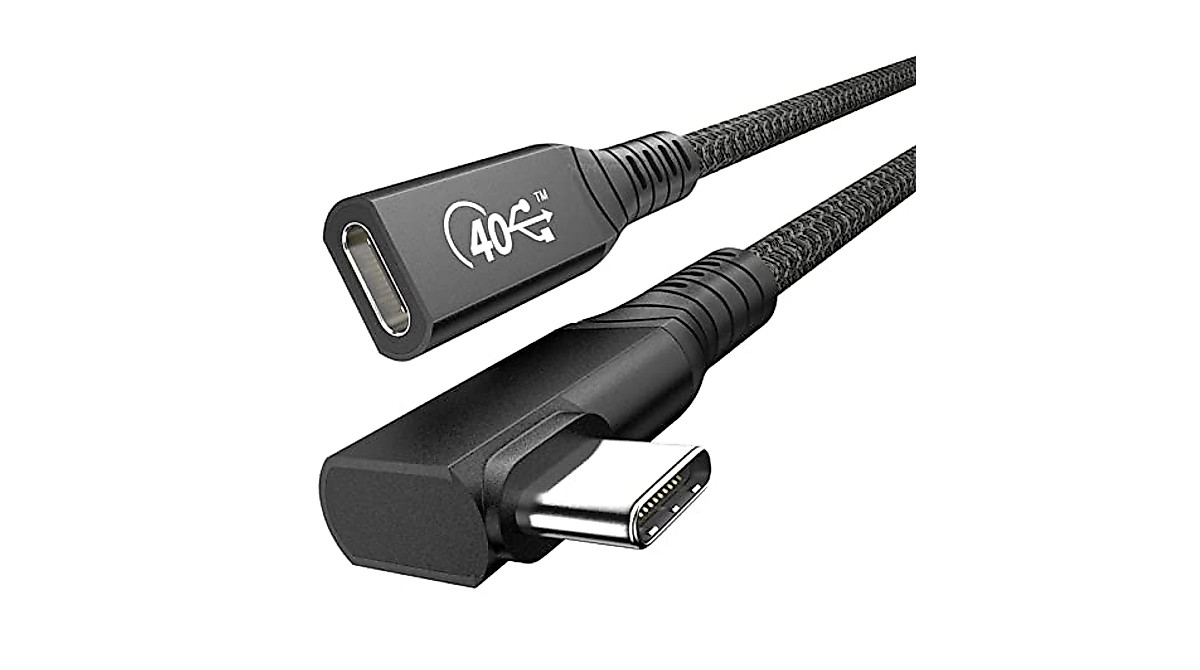 USB 4 Extension Cable 2FT - Fast Charging & 8K Video Support