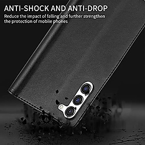 Neiye Compatible with Samsung Galaxy S23+Plus Wallet Case with RFID Blocking Card Slots Stand Magnetic Closure Flip PU Leather Phone Cover for Samsung Galaxy S23 Plus Case Wallet(6.6 inch-Black)