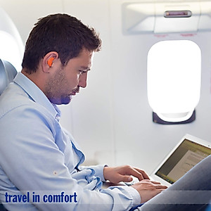 Mack's Pillow Soft Silicone Earplugs - 200 Pair Dispenser - The Original Moldable Silicone Putty Ear Plugs for Sleeping, Snoring, Swimming, Travel, Concerts and Studying (Orange) | Made in USA