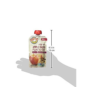 Earth's Best Organic Stage 2 Baby Food, Apple Raisin Breakfast, 4 Oz Pouch