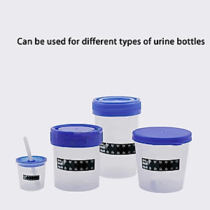 80 Piece Temperature Strips for Urine Drug Testing and Analysis, Disposable Adhesive Urine Test Strip Sticker 90 to 100 Degrees Fahrenheit, 0.4mm Thick LCD Temperature Stickers for Urine Test Bottles