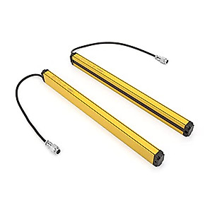Light Curtain Sensor Switch Safety Light Grating Security Device for Forging Machine Tools Electrical DC10 to 30V (8 Beams BEM0840-C-280NB)