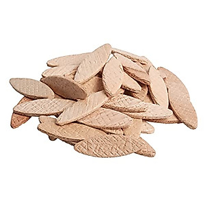 Trend 1000pcs Beechwood Joining Biscuits (No. 10) for Woodworking and Furniture Framing, BSC/10/1000