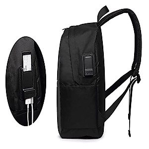 Jesus The Way Truth Life John 146 Christian Bible 17 in Laptop Backpack with USB Charging&Headphone Port Travel Business Bag