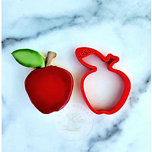 TEACHER COOKIE CUTTERS Education Themed Apple Coffee Latte Mocha Open Textbook Book And School Bus Cookie Cutters For First Day Of School Hundredth Day Teacher Aide Appreciation (4 Pack)