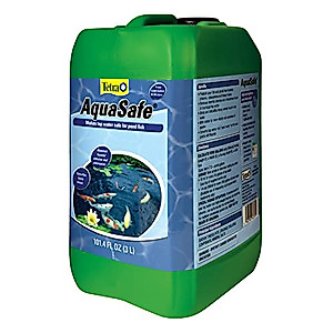 TetraPond AquaSafe 101.4 Ounces, Makes Tap Water Safe For Pond Fish