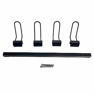 VEITEOX FTY Boxing Glove Rack Wall Mount, Metal Boxing Glove Holder, Boxing Mitts Gloves Organizer Storage Rack for 2 Pair of Gloves