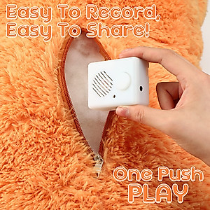 Fiada 2 Packs 200 Second Voice Recorder for Stuffed Animal, Record Custom Message for Plush Toy, Stuffed Bear Toy, Doll Toy, and Pillow