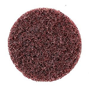 BHA Surface Conditioning Quick Change Discs, 2" Red (Medium) Prep Pad - 25 Pack