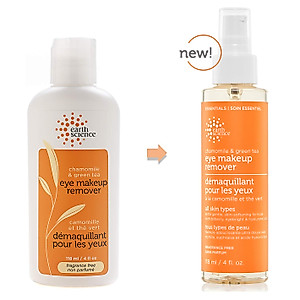 Earth Science - Chamomile & Green Tea Natural Eye Makeup Remover (2pk, 4 fl. oz.)