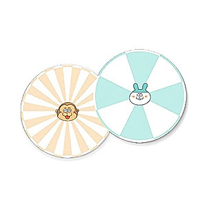 i-Scream Roulette Spinning Wheel - 12.6 Inch, 3 Customizable Boards with 8,16 and 30 Slots, Dry-Erase Prize Wheel, Perfect for Classroom, Sports Activities, Kids' Parties, Raffles, and Games