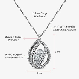 TRYNDI To My Daughter Necklace from Dad, Birthday Gifts for Daughter, Valentines Day Gift from Dad to Daughter, Father to Daughter Gifts (Birdcage, Mom & Daughter)