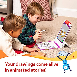 Osmo - Super Studio Disney Mickey Mouse & Friends - Ages 5-11 - Learn to Draw - For iPad or Fire Tablet Educational Learning Games - STEM Toy Gifts, Boy & Girl-Ages 5 6 7 8 9 10 11(Osmo Base Required)