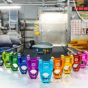 Industry Nine A318 Bike Stem - Black 31.8mm Mountain Bike Stem with 30mm Length - Made in USA