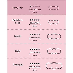 OCBON Ultra Thin Sanitary Pantyliners (Regular, 15.5cm, 40 Counts) - Ultra Thin, Unscented 100% Organic Cotton Panty Liners for Women. Chemical-Free, Extra Soft, Ideal for Sensitive Skin.