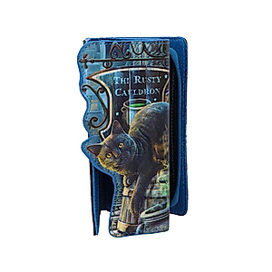 Nemesis Now Women's Rusty Cauldron, Blue, 18.5cm