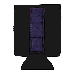 Blank Magnetic Can Coolie (6 Pack Black)