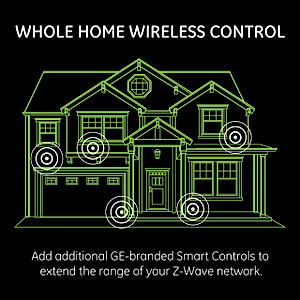 Enbrighten Z-Wave Plus Smart Outdoor Switch, 1-Outlet Plug-In (2nd Gen.), Weather-Resistant, Works with Alexa, Google Assistant, for Landscape & Seasonal Lighting, ZWave Hub Required, 14298,Black