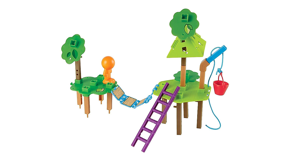 STEM Tree House Building Set - 52 Pieces for Kids