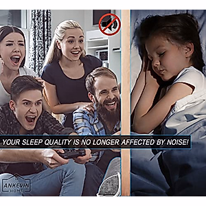 ANKEVIN Door Draft Stopper 36",Draft Stopper for Bottom of Door,Under Door Draft Stopper,Front Door Draft Stopper Weather Stripping Fits 0 to 2.5" Door Gaps，Door Draft Blocker Grey