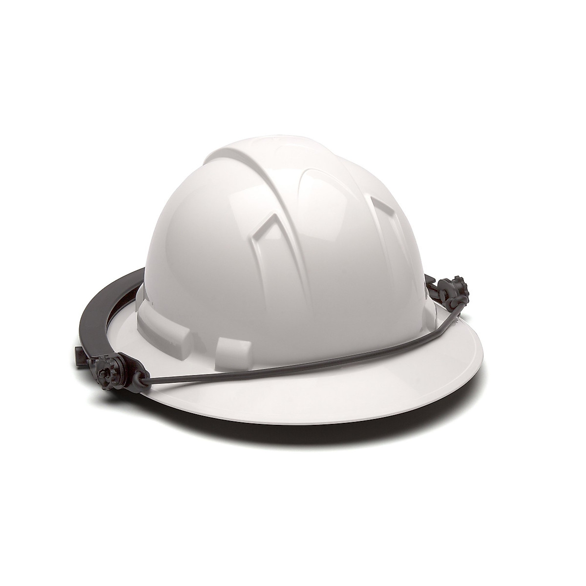 Pyramex Black Full Brim Hard Hat Adapter
