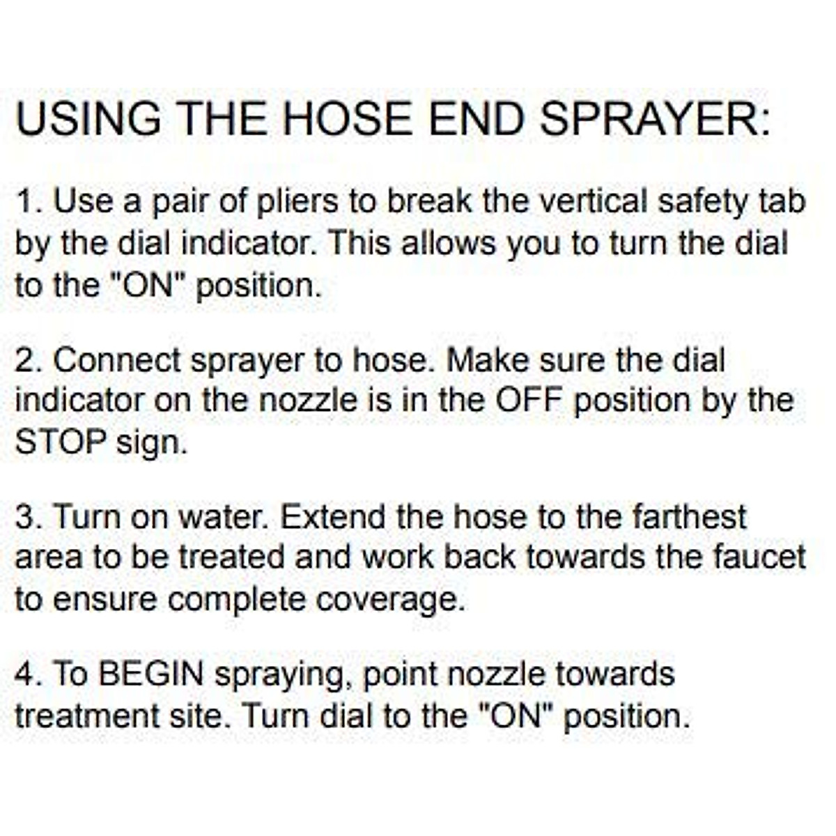 Multi-Use Lawn Hose-End Sprayer 32oz (Pack of 2) Empty Refillable Bottle (Natural, Clear), 30:1 Sprayer, Reusable - Best for Fertilizer, pesticides, herbicides, car wash and Any Other Outdoor Liquid