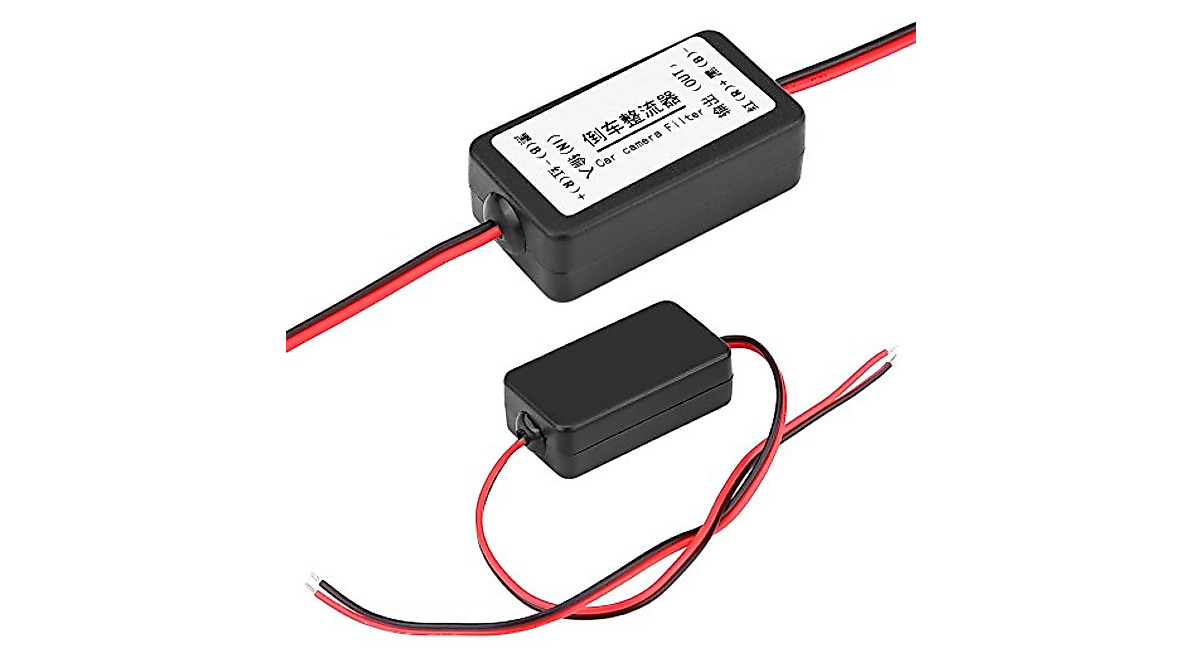 Fix Rear View Camera Screen Issues with 12V Rectifier Filter