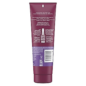 Nexxus Hair Color Blonde Assure Purple Conditioner, Keratin Conditioner, For Blonde and Bleached Hair, Color Conditioner 8.5 oz