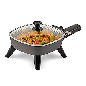 Toastmaster Electric Skillet, 6 inch, Black