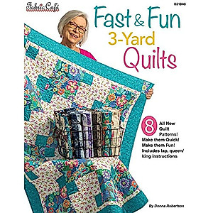 Fabric Cafe Fast & Fun 3-Yard Quilts, None